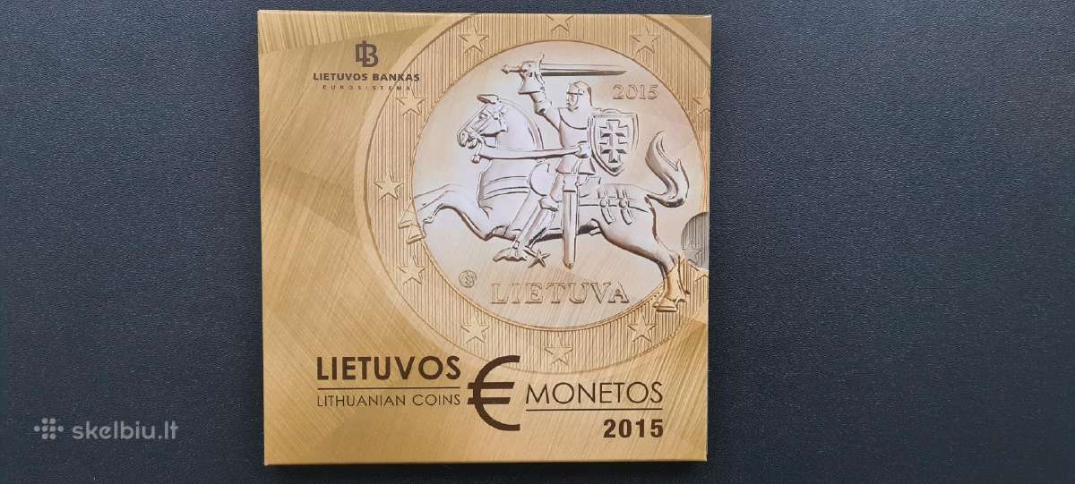 2015 m. Lb Lietuvos euro monetų rinkinys - Skelbiu.lt