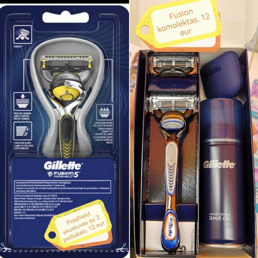 Gillette originali produkcija - Skelbiu.lt