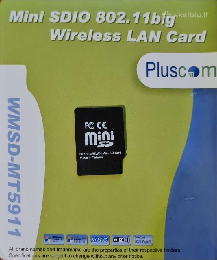 Mini Sd kortele - WiFi adapteris - Skelbiu.lt