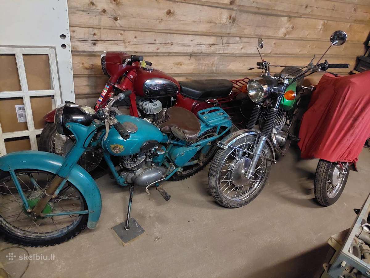 Perku senus motociklus jų dalis ir dokumentus - Skelbiu.lt
