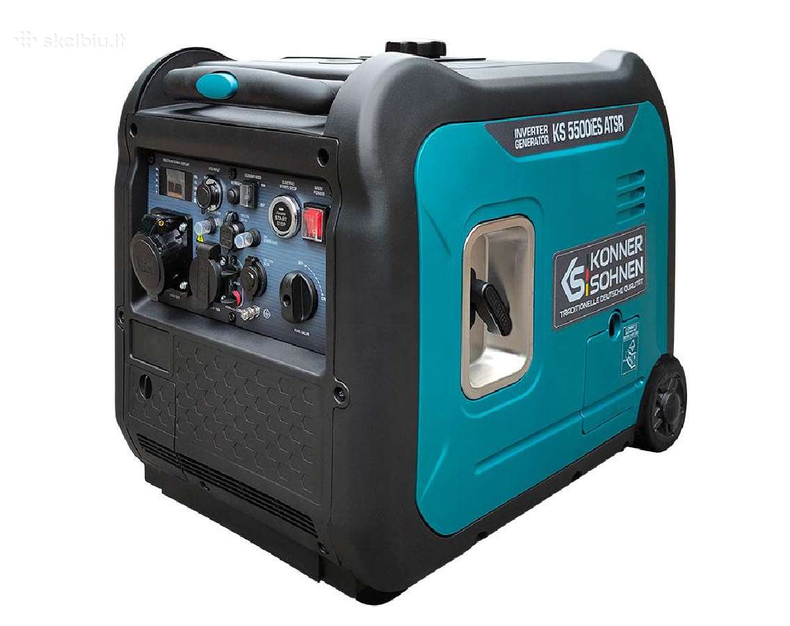 Inverterinis elektros generatorius Ks 5500ies Atsr - Skelbiu.lt
