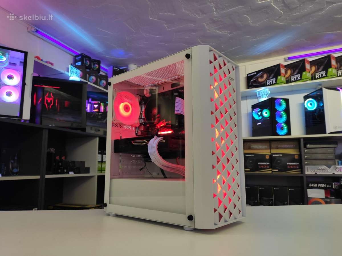 Kompiuteris gaming su Rx 5700xt ir Ryzen 5 5500 - Skelbiu.lt