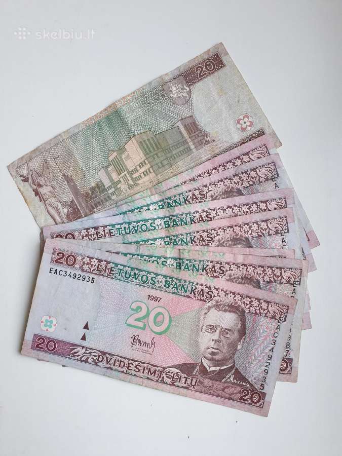 1997m. 20 litų - Skelbiu.lt