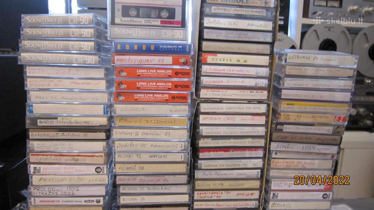 Kasetes su lietuviska muzika! - Skelbiu.lt