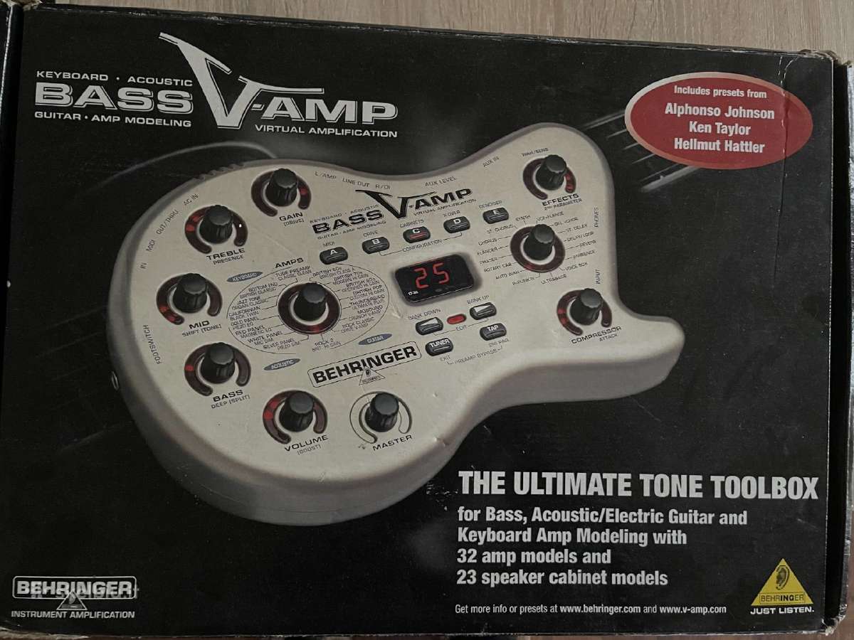 Behringer Bass V-amp stiprintuvas - Skelbiu.lt