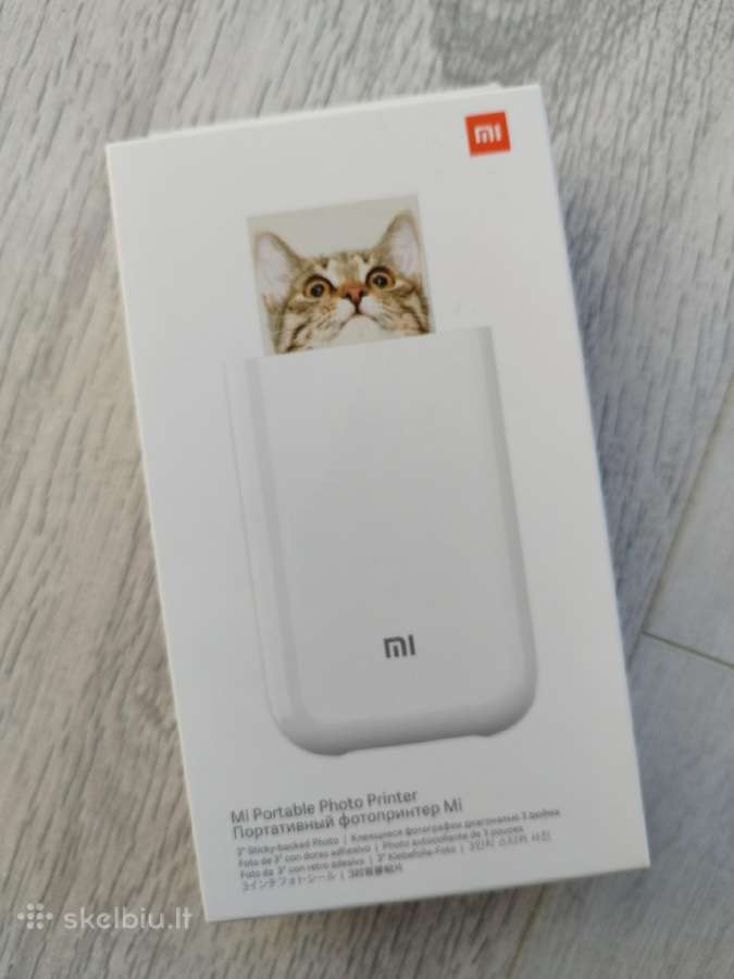 Mini nuotraukų spausdintuvas Mi Portable Photo Pri - Skelbiu.lt