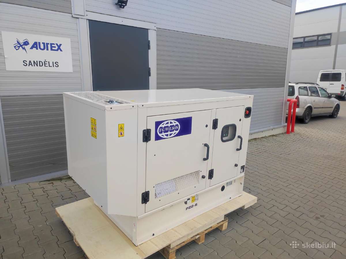 Fg Wilson P22-6 elektros generatorius-turime sand. - Skelbiu.lt