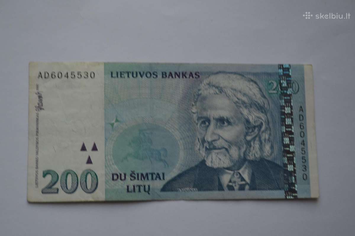 200 Litu 1997 M Ad Skelbiu Lt