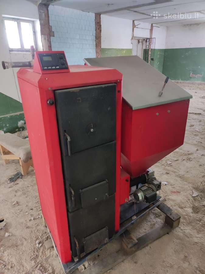 Granulinis kombinuotas malkinis pečius - Skelbiu.lt