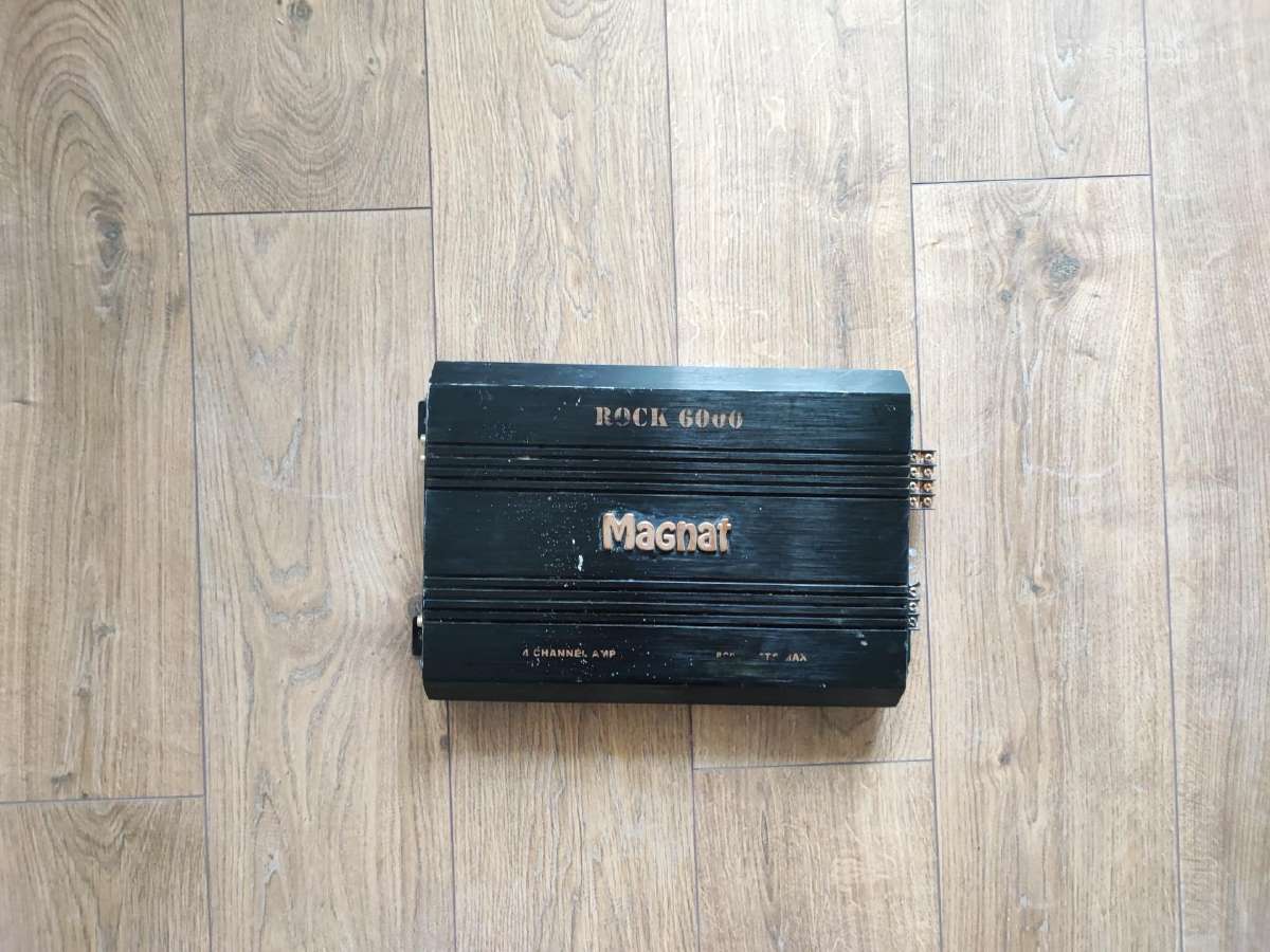 Magnat rock 6000 stiprintuvas - Skelbiu.lt