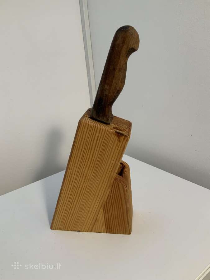 Mėdinis dėklas peiliams - Skelbiu.lt