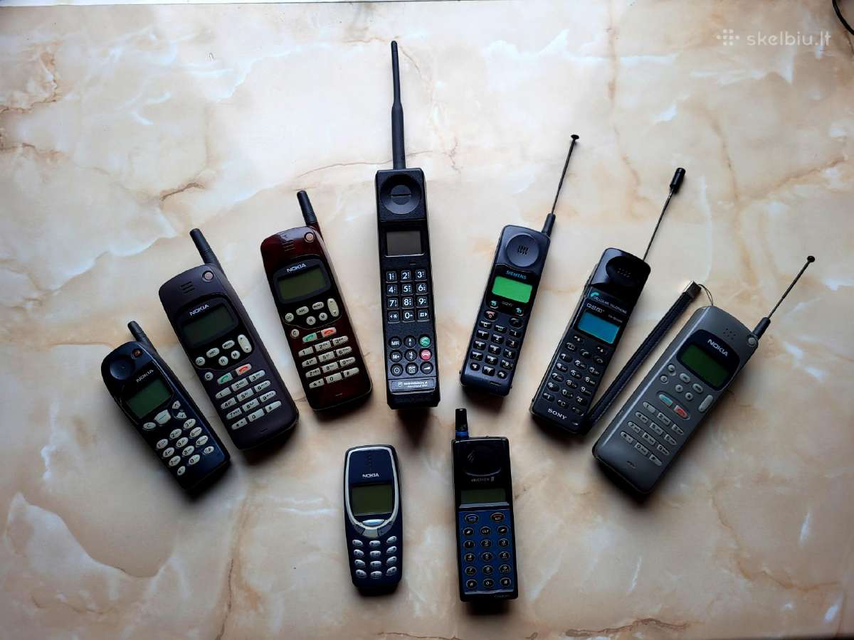 Įvairus seni telefonai - Skelbiu.lt