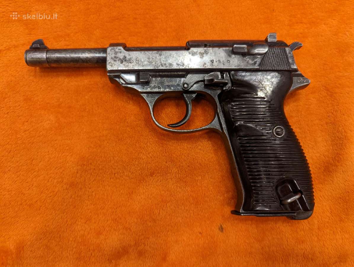 Walther P38 Ac40, kalibras 9x19 Luger - Skelbiu.lt