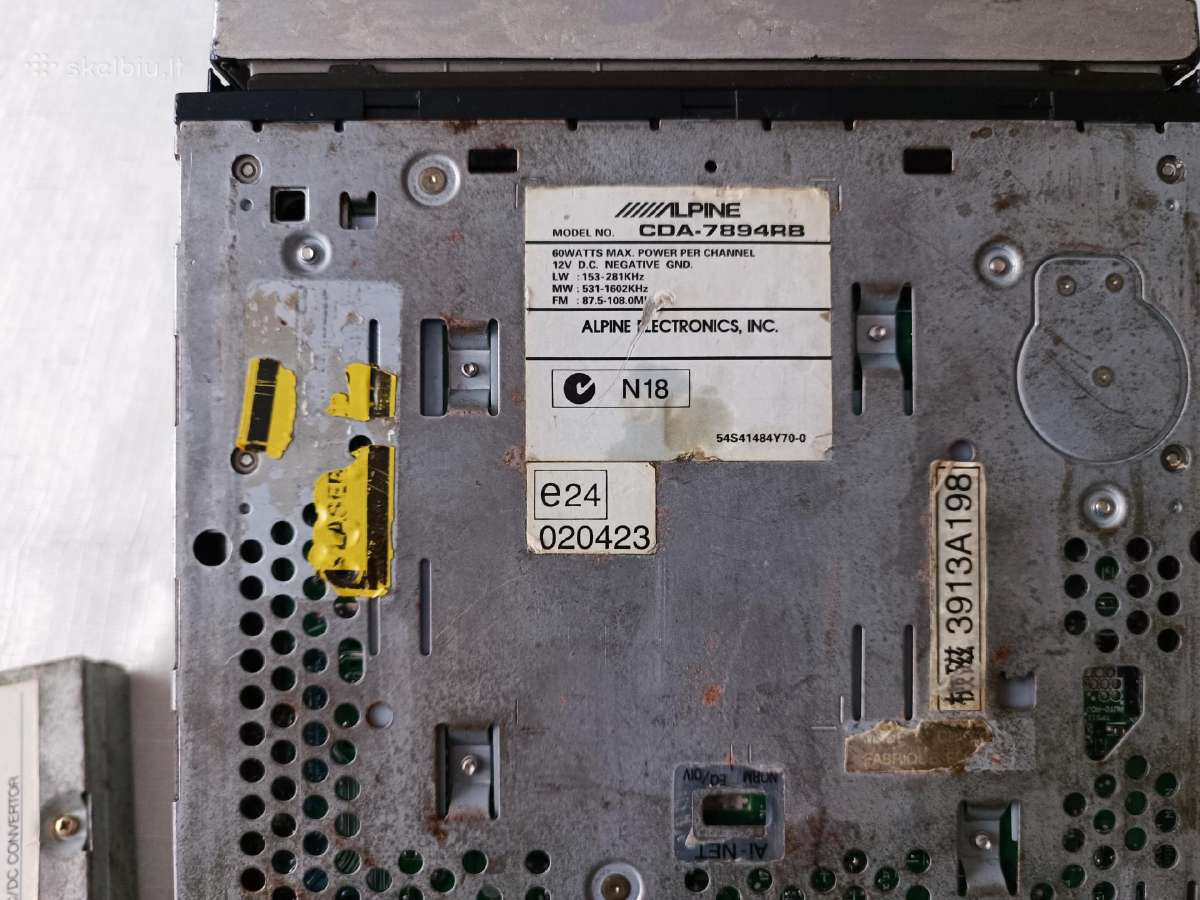 Alpine Cda-7894rb - Skelbiu.lt