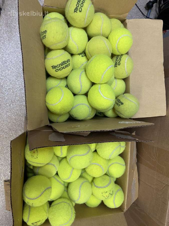 Šunims teniso kamuoliai (20 vnt= 5 eurai) - Skelbiu.lt