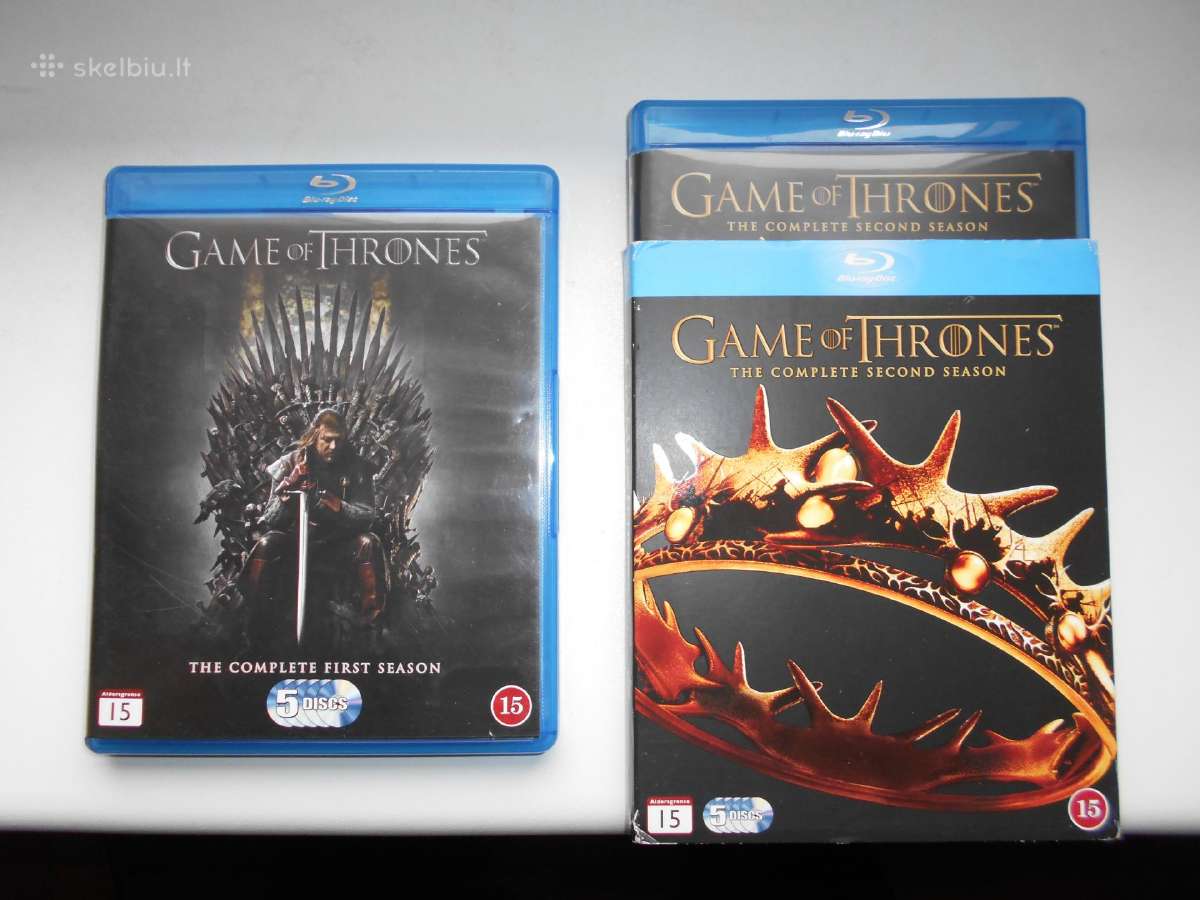 Blue Ray Game Of Thrones - Skelbiu.lt