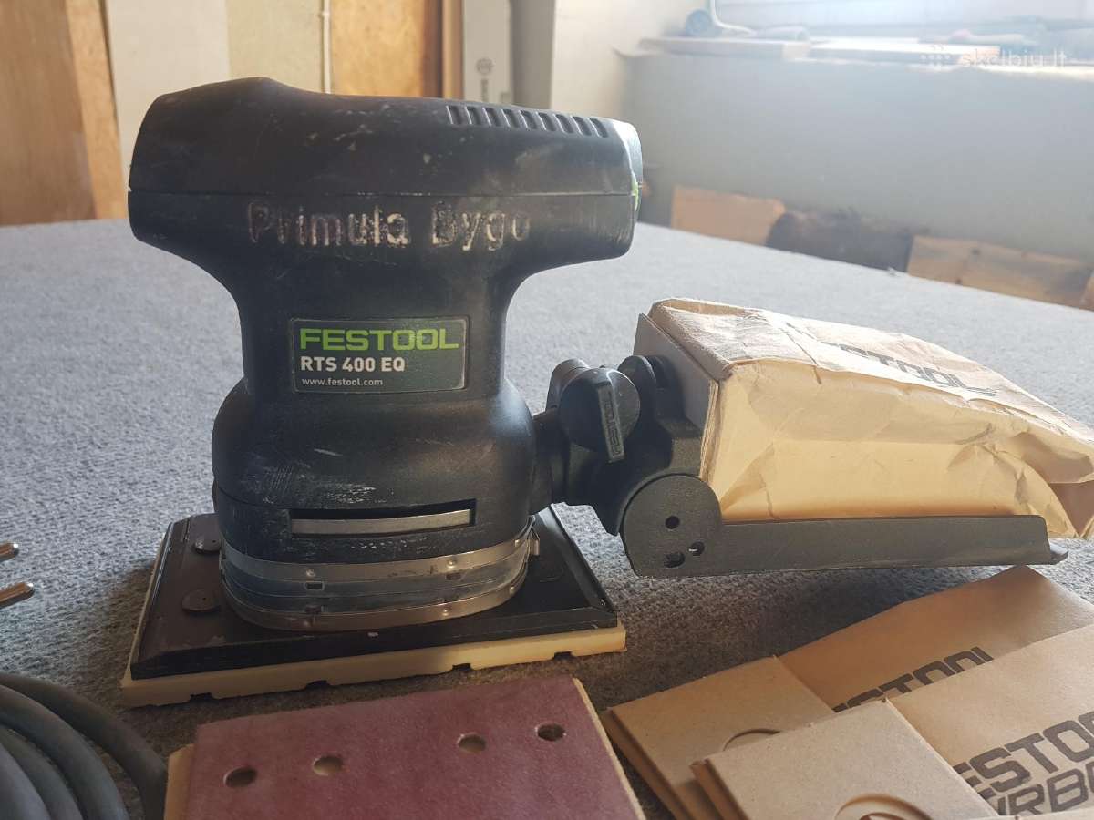 Festool Rts 400 Eq šlifuoklis - Skelbiu.lt