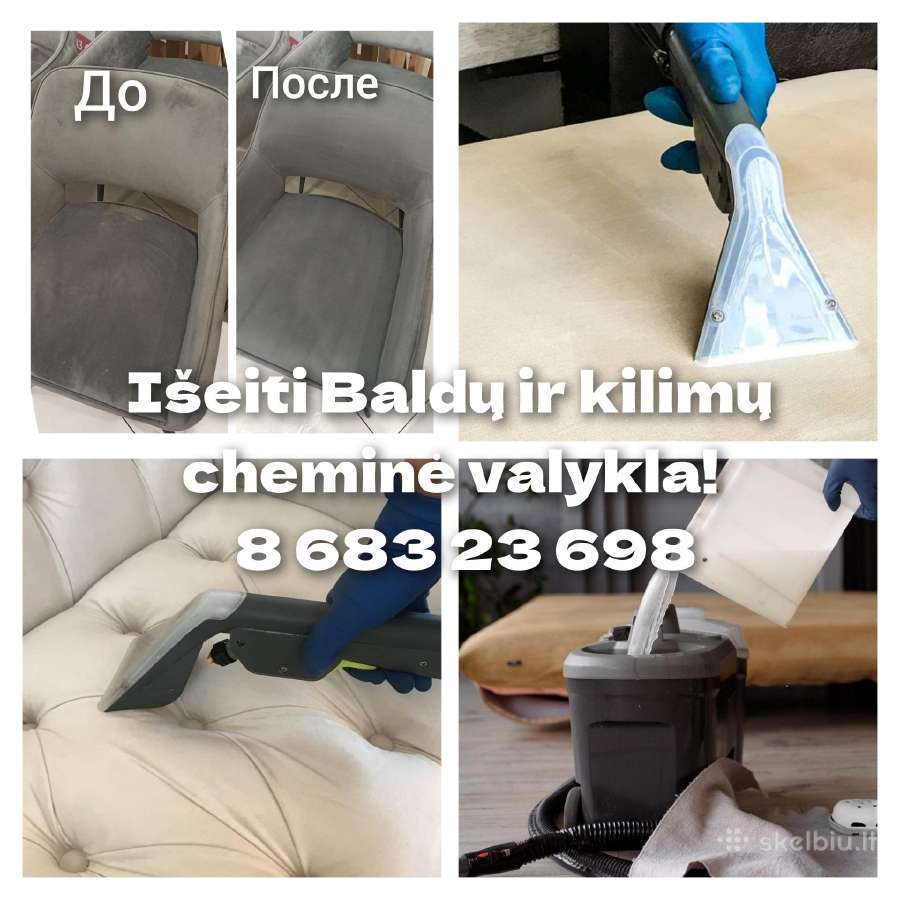 Sauso valymo paslaugos - Skelbiu.lt