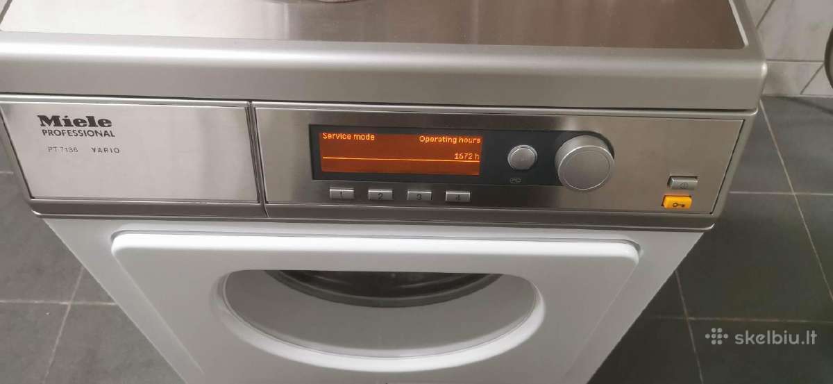Pramoninė džiovyklė Miele Pt7136 Vario 24 mėn. gar - Skelbiu.lt