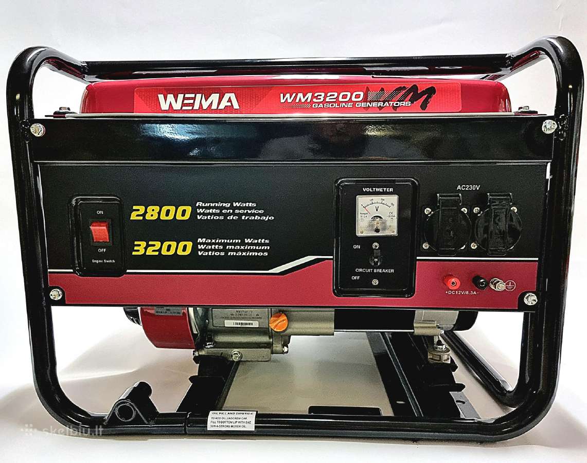 Generatorius Weima Wm3200-g - Skelbiu.lt