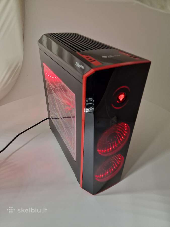 Greitas Pc su Ryzen 2600, 16gb, 256gb SSD nvme - Skelbiu.lt