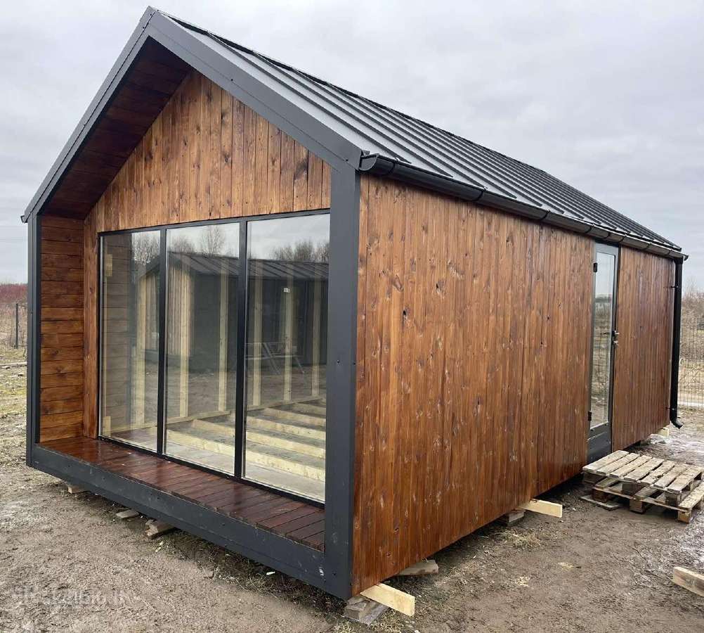 Pigiausias Mobilus Modulinis Namelis 7,5x3,85m. - Skelbiu.lt