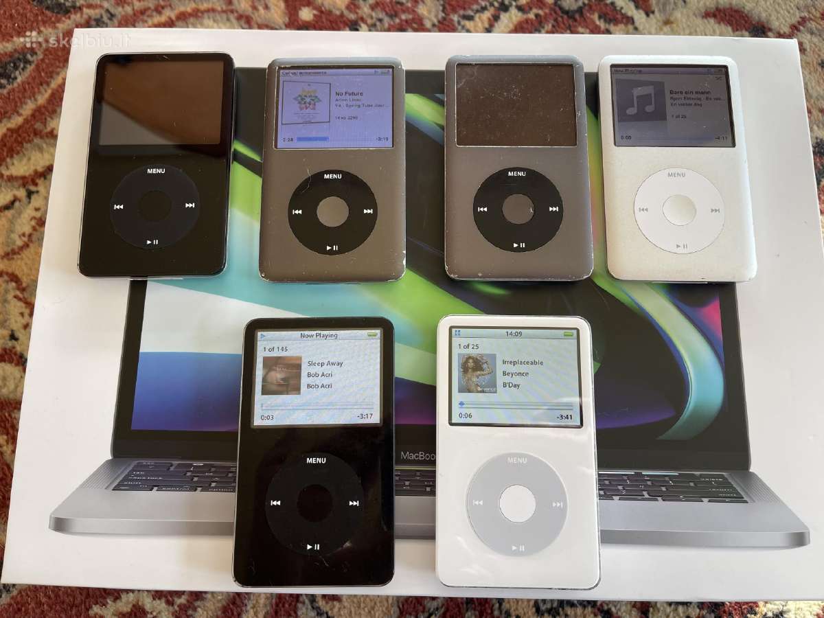 iPod classic 30gb / 80gb / 120gb / 160gb - Skelbiu.lt
