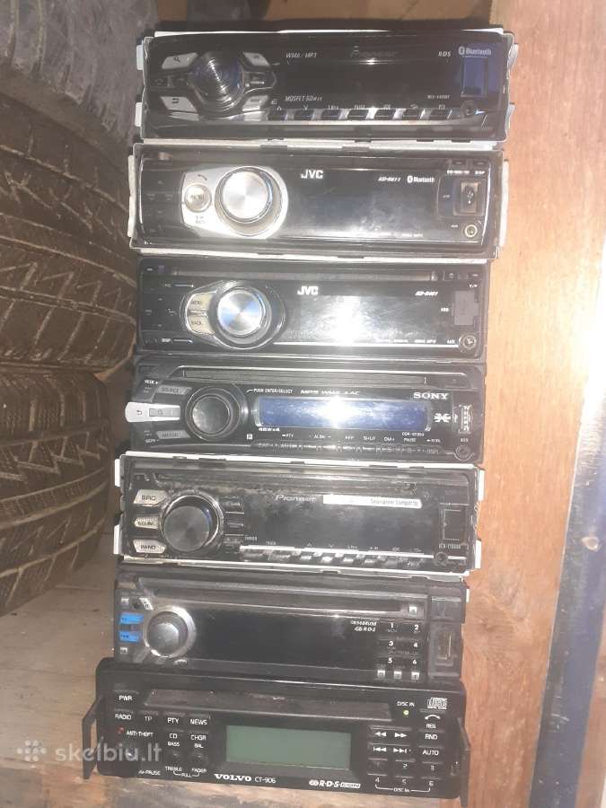 CD, usb, aux, bluetooth magnetolos nuo 10e iki 30e - Skelbiu.lt