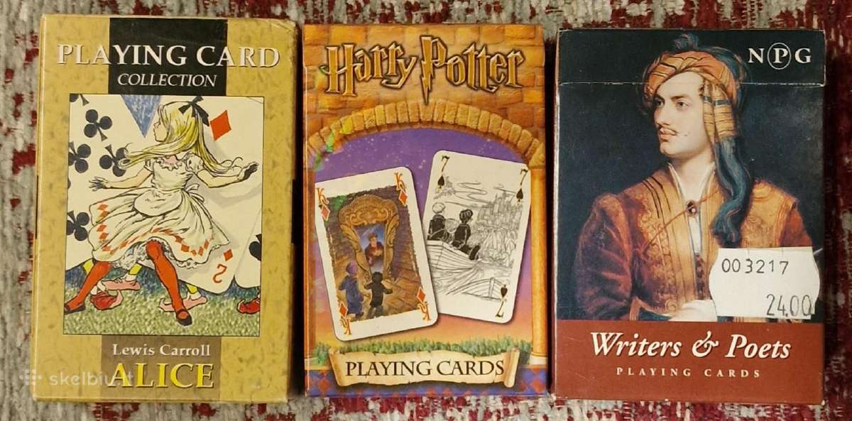 Kortos. 3 kaladės - Skelbiu.lt