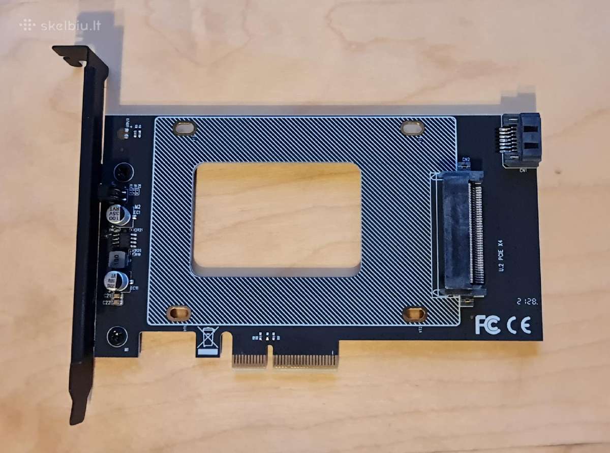 Pcie 4x to U.2, Sas to Sata, Usb 3.0 to Usb 2.0 kt - Skelbiu.lt