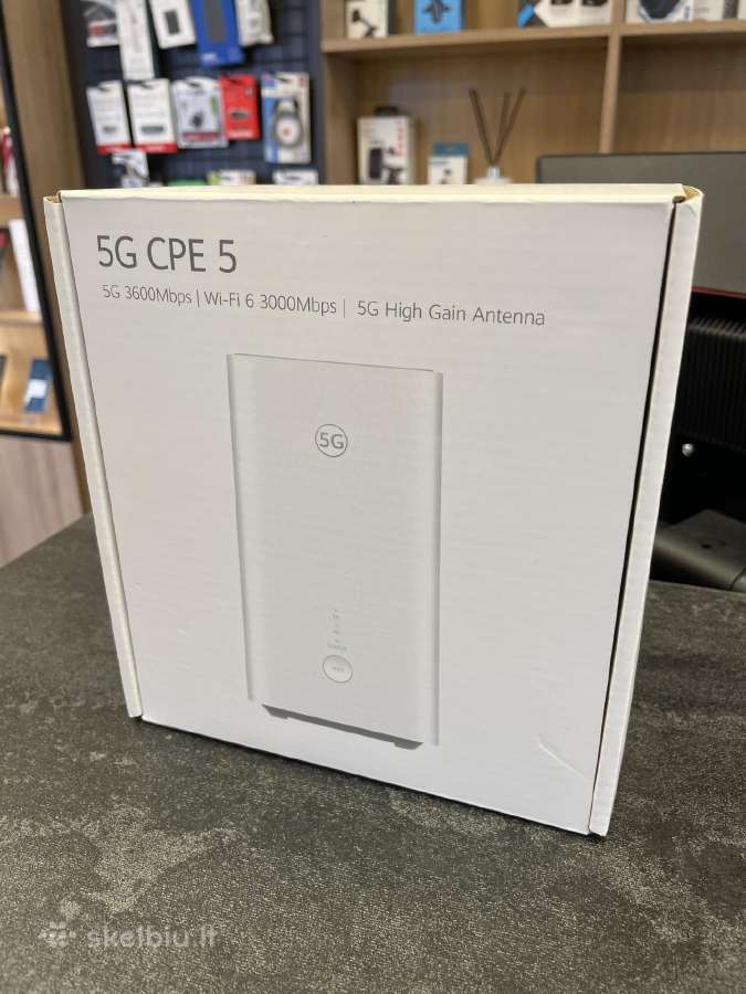 5G Naujas modemas Zowee (Huawei) 5G Cpe 5 - Skelbiu.lt