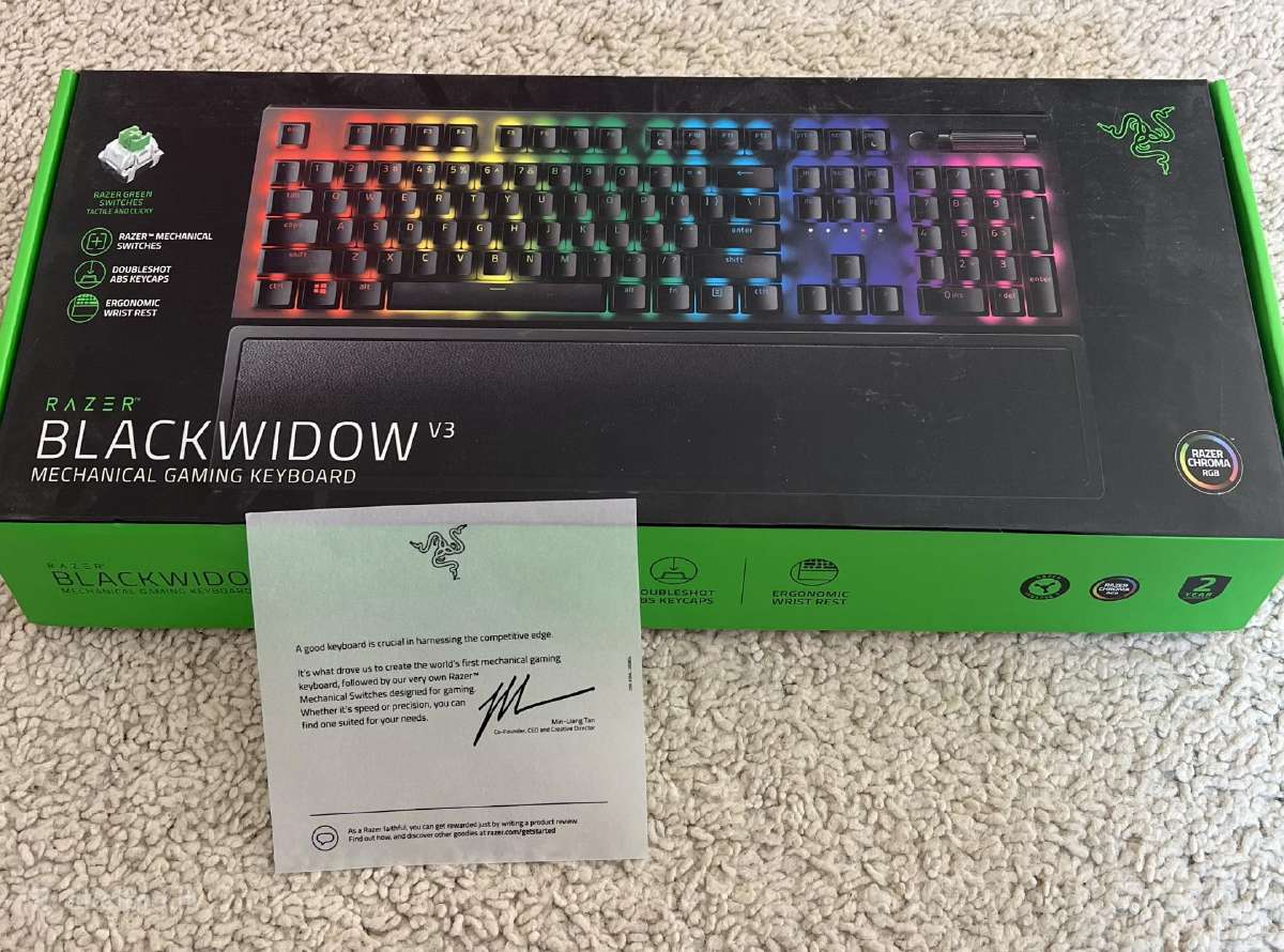 Razer black widow v3 - Skelbiu.lt