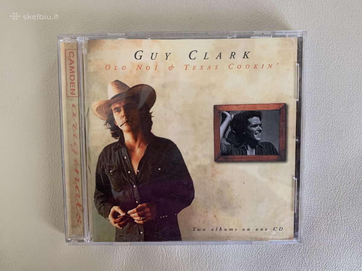 Guy Clark - muzikos CD - Skelbiu.lt