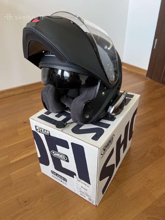 Shoei Neotec + Sena 50s komplektas - Skelbiu.lt