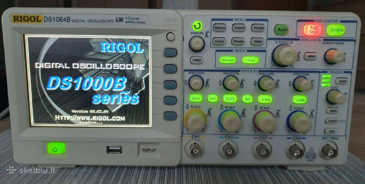 Parduodu mažai naudotą Osciloskopas Rigol Ds1064b - Skelbiu.lt