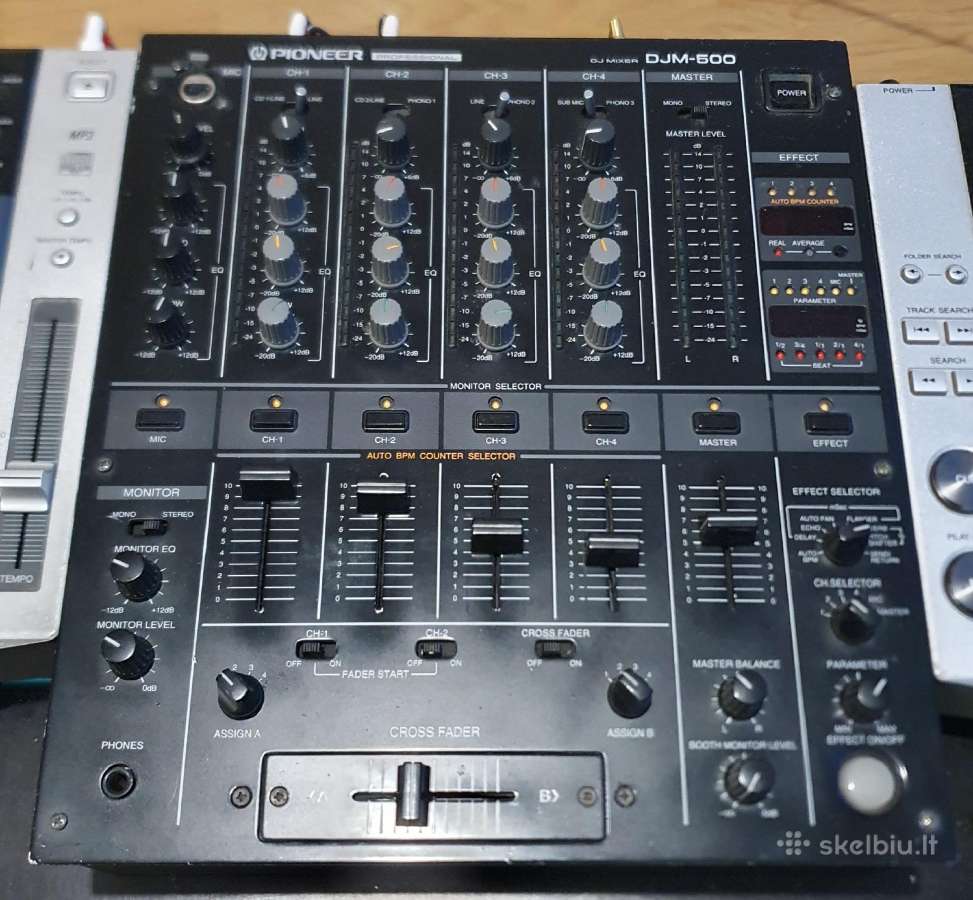 Pioneer djm-500 mixeris - Skelbiu.lt