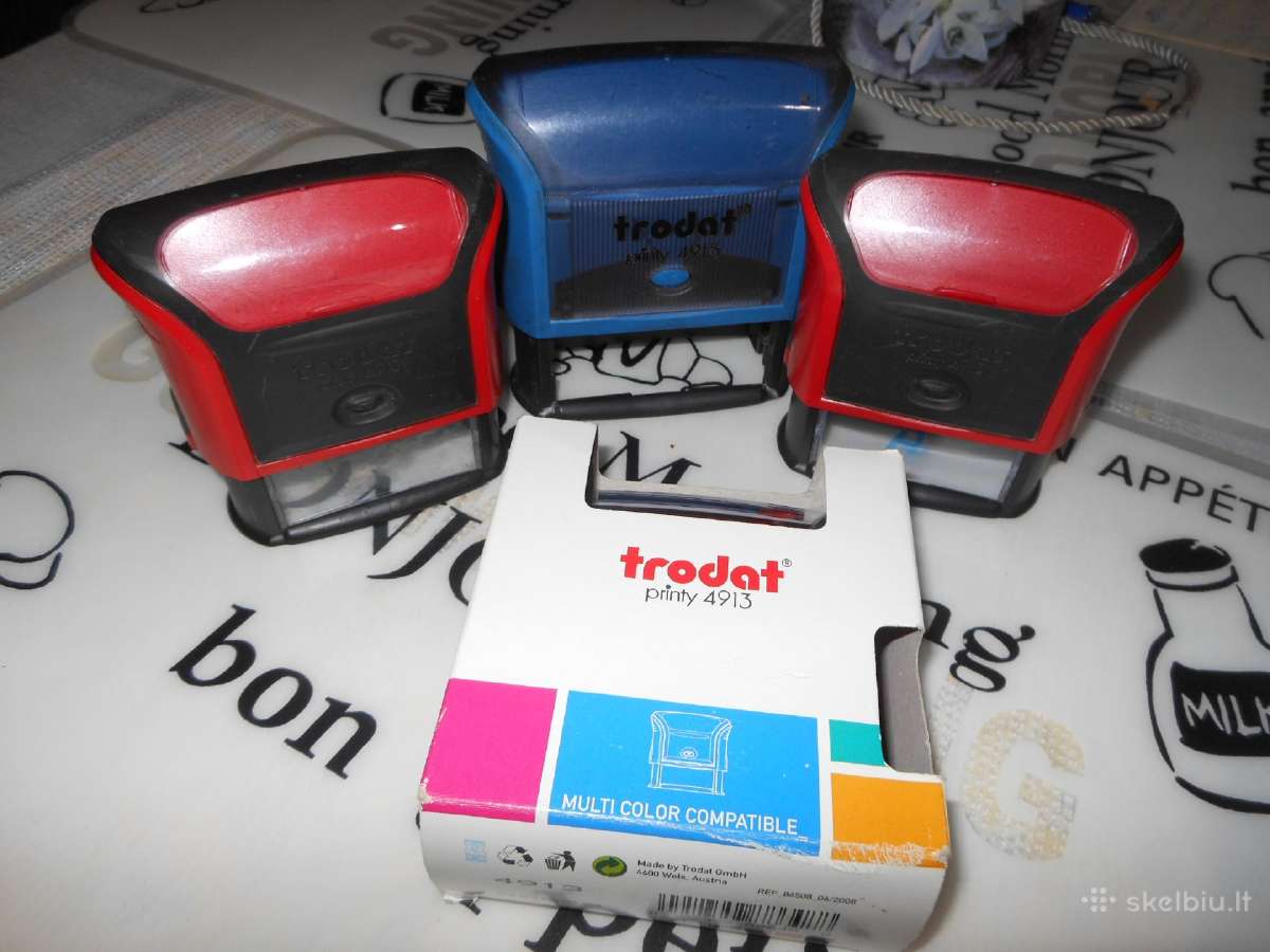 Antspaudas Trodat Printy 4913 - Skelbiu.lt