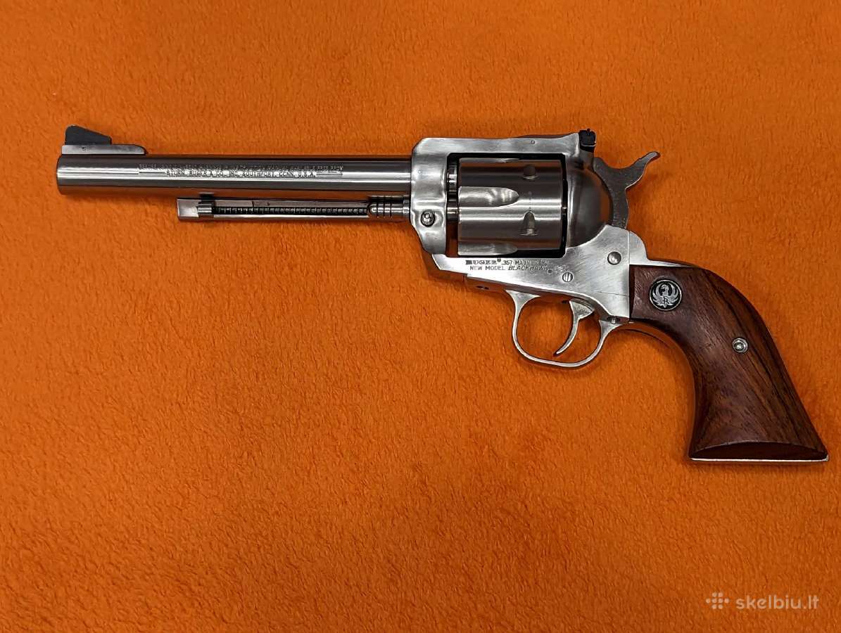 Revolveris Ruger New Black Hawk 357 Magnum - Skelbiu.lt