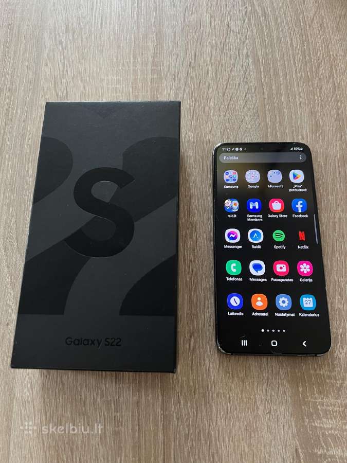 Samsung Galaxy S22 Phanton Black - Skelbiu.lt