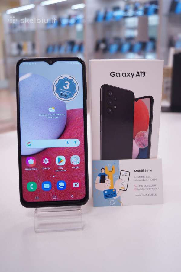 Naudotas Samsung Galaxy A13 64 GB - Skelbiu.lt