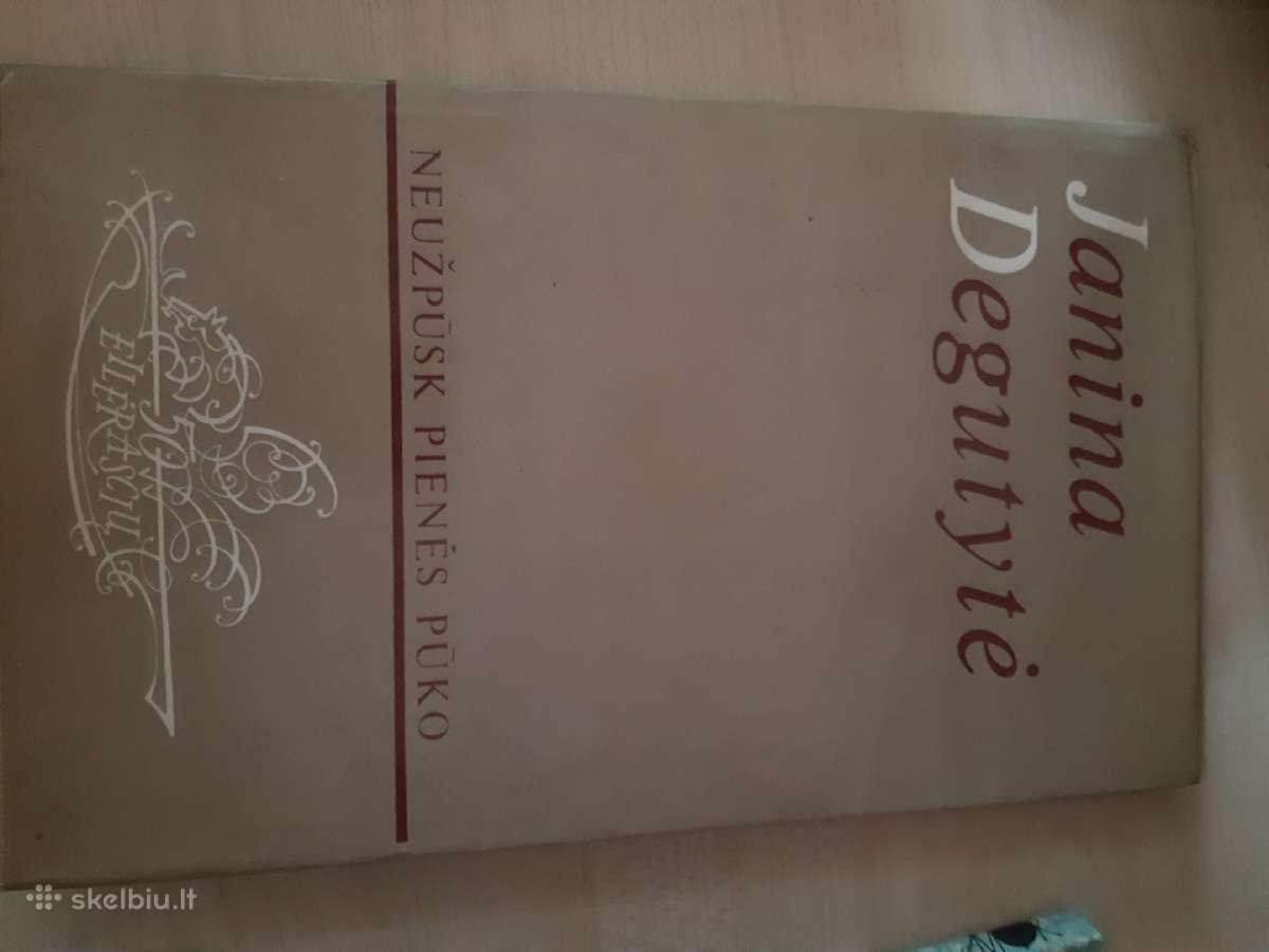 Janina Degutytė " poezija" - Skelbiu.lt