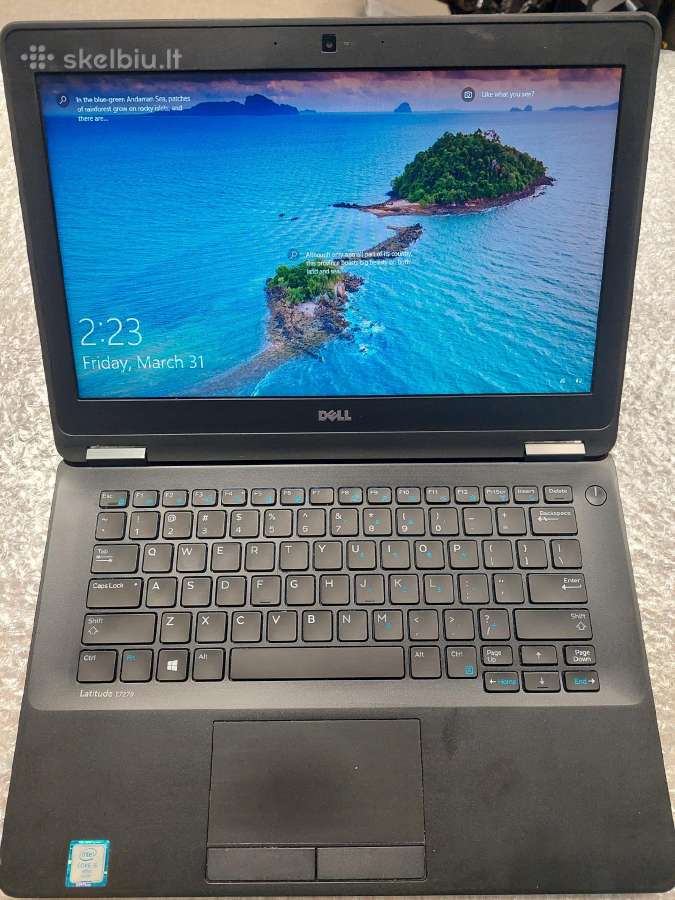 Dell Latitude E7270 i5-6300u RAM 8gb, SSD 256gb - Skelbiu.lt