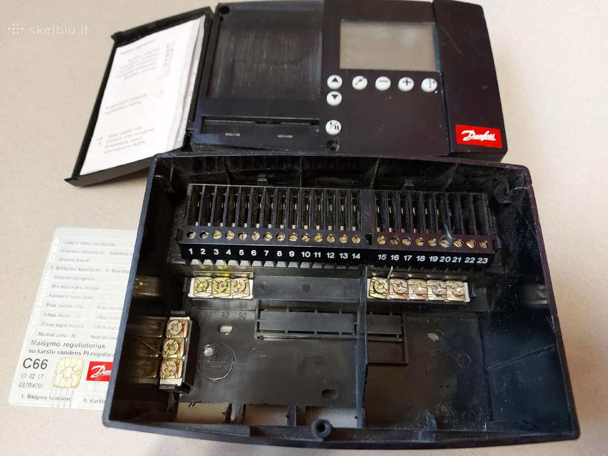Danfoss Ecl Comfort 300 kortelė C66 + Dėžutė - Skelbiu.lt