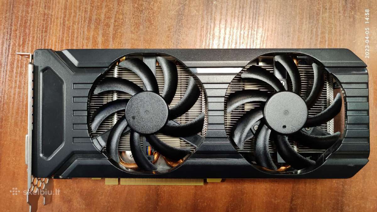 Geforce Gtx 1070 Ti Dual 8gb 256 bit - Skelbiu.lt