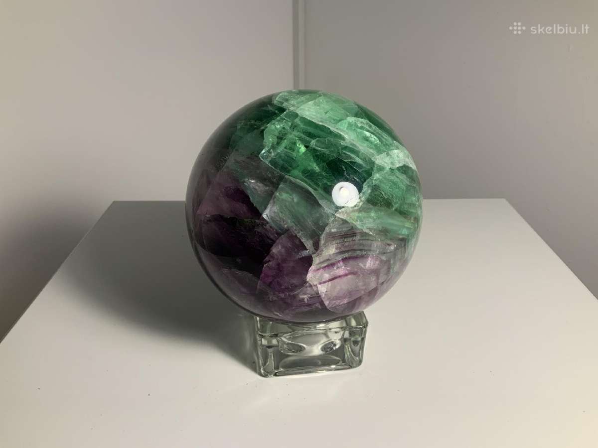 Didelis Fluorito Rutulys, mineralas, kristalas - Skelbiu.lt