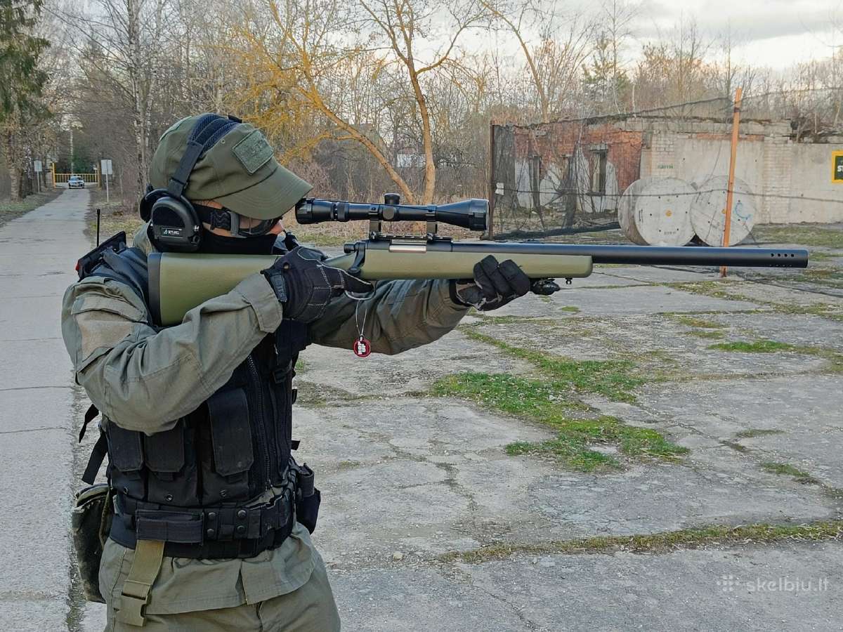 Snaiperis Vsr-10 Airsoft Naujas 150m/s 500fps - Skelbiu.lt