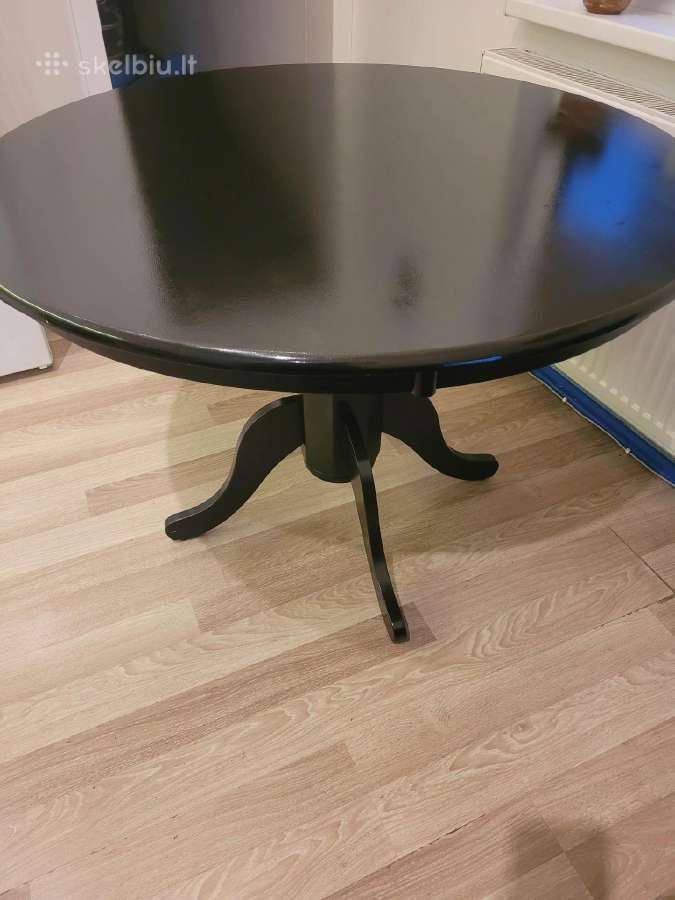 Apvalus stalas - Skelbiu.lt