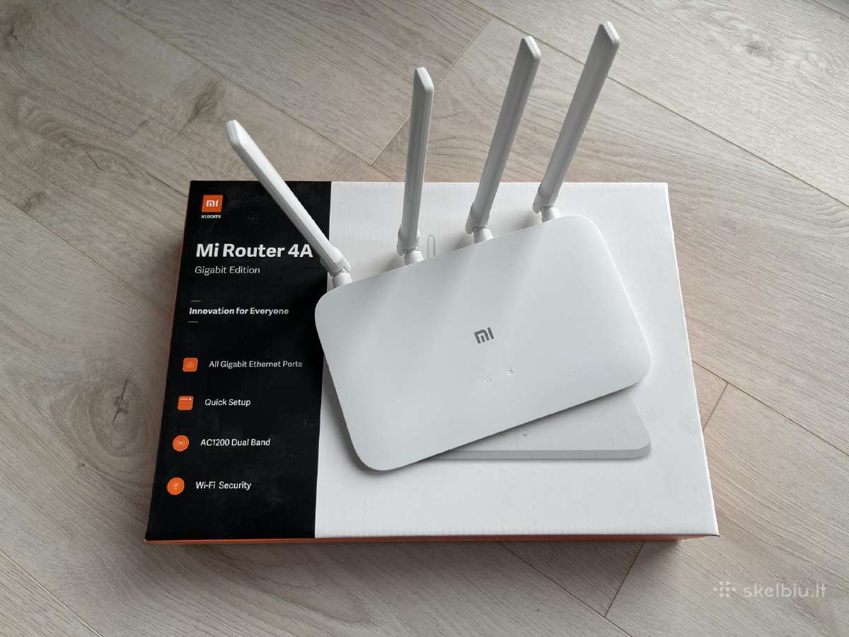 Xiaomi Mi Router 4a Gigabit Edition - Skelbiu.lt