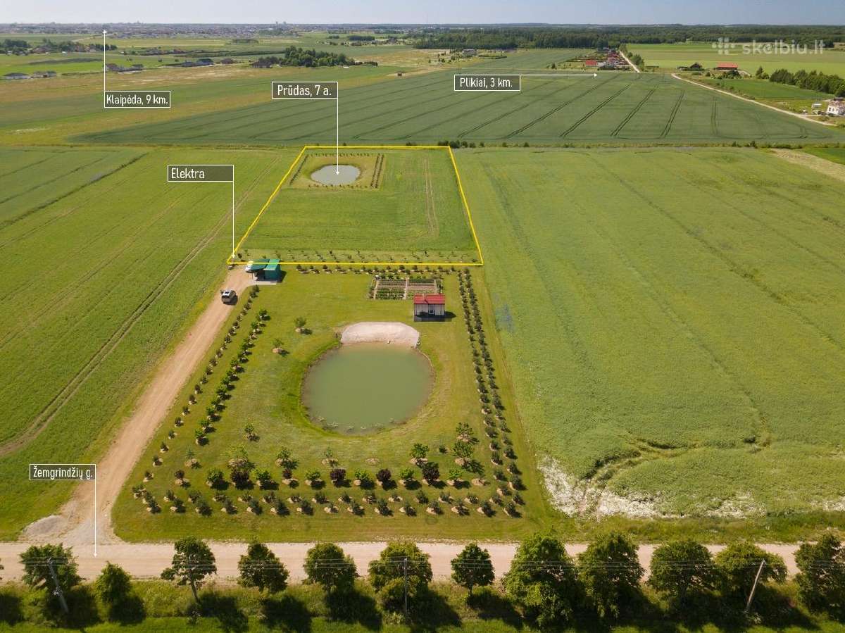 Sklypas, Klaipėdos r. Žemgrindžių k. Žemgrindžių g. sklypas Nekilnojamo ...