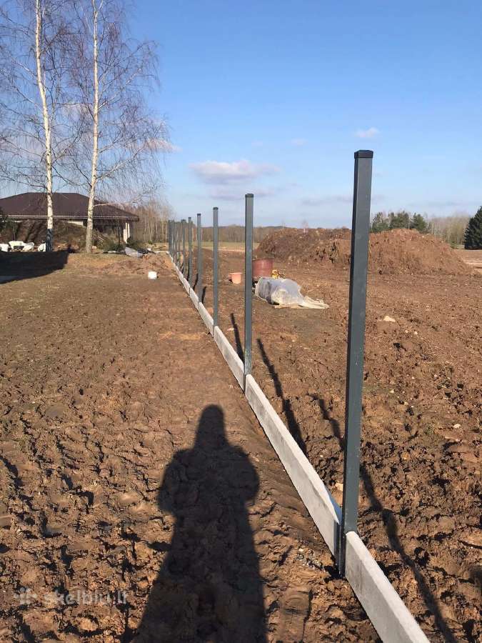Tvoros,stulpų betonavimas,vartų užsakymai. - Skelbiu.lt